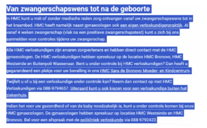 Maatregelen tegen verspreiding van een BRMO-bacterie | HMC